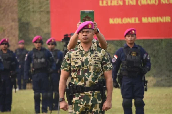 Brigjen TNI Marinir Rino Rianto Resmi Jabat Dandenjaka, Pimpin Pasukan ...